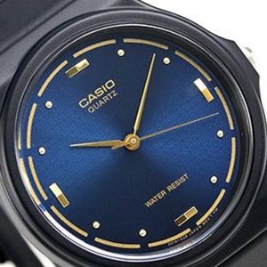 Casio | Accessories | Casio Blue Gold Marker Classic Watch Resin Band ...